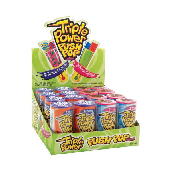 Buy Triple Power Push Pop x 16 - MyDeal Australia