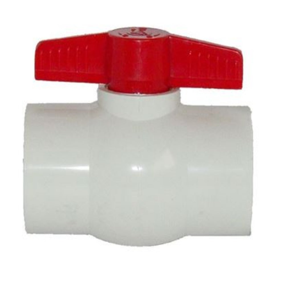 Buy 40mm Solvent Weld PVC Ball Valve - MyDeal Australia