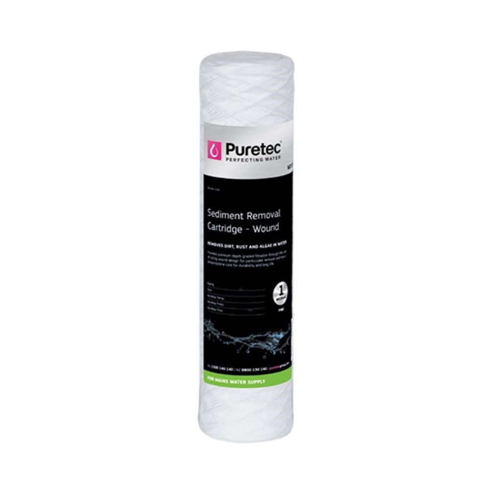 Buy Puretec Wound Sediment Cartridge 10 Inch 100/10/150/20/50 Micron ...