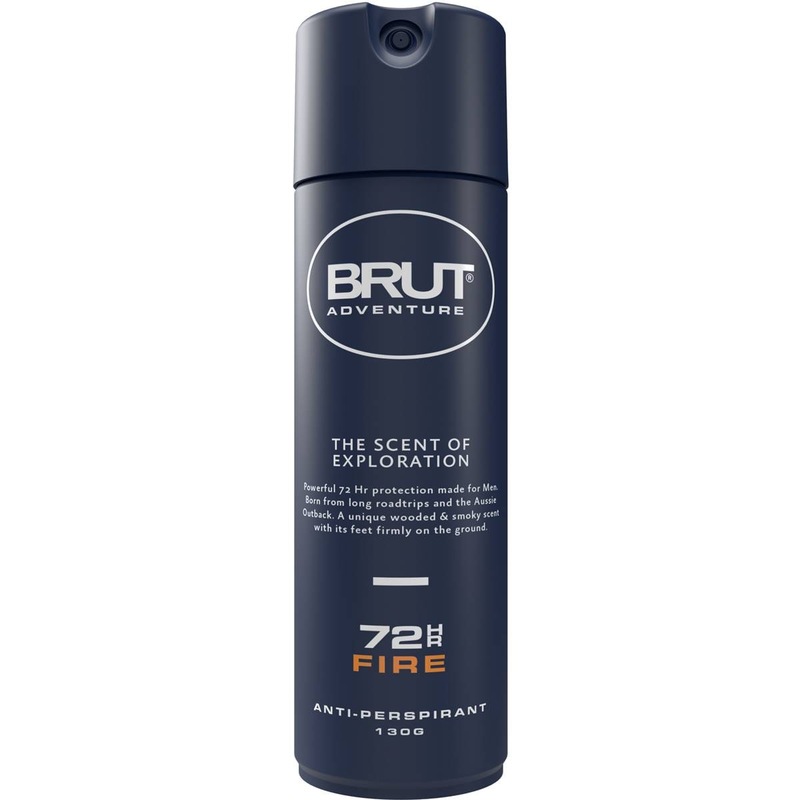 Buy Brut Adventure Fire 72 Hour Antiperspirant Deodorant Spray 130g ...
