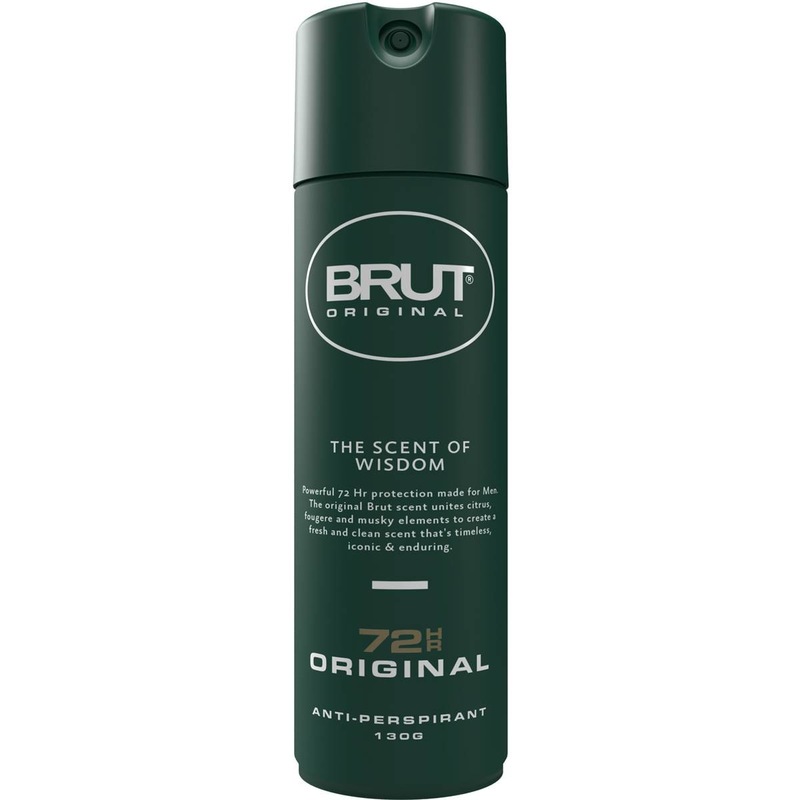Buy Brut Original 72 Hour Original Antiperspirant Deodorant Spray 130g ...