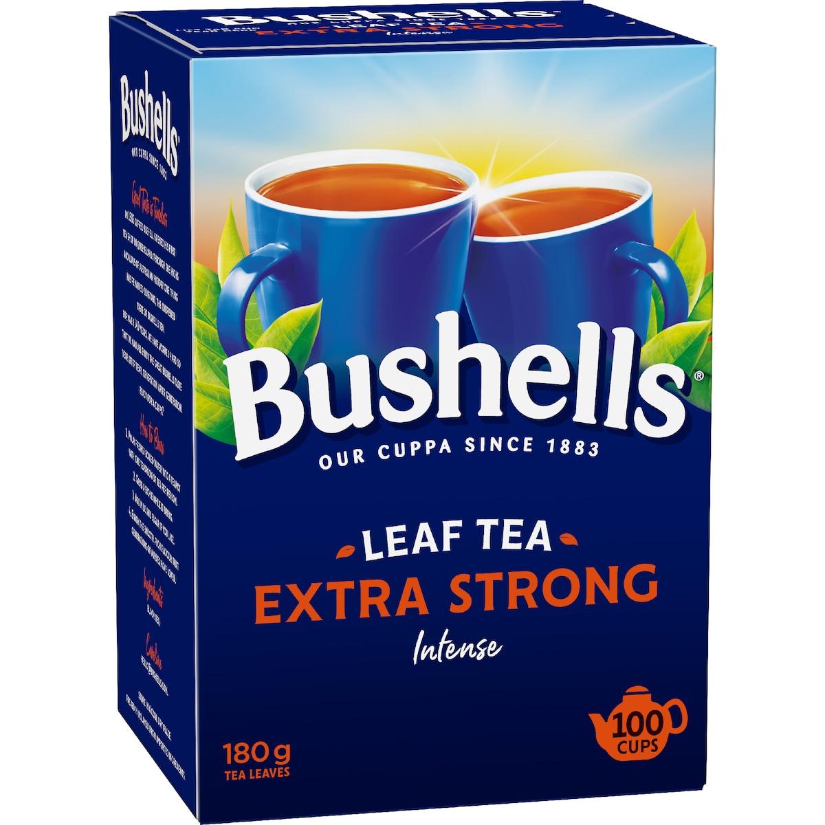 Buy Bushells Extra Strong Leaf Tea 180g - MyDeal Australia