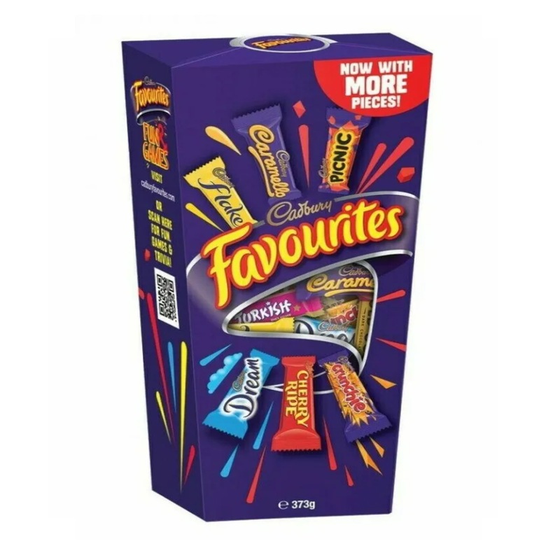 Buy Cadbury Favourites Chocolate Gift Box 373g - MyDeal
