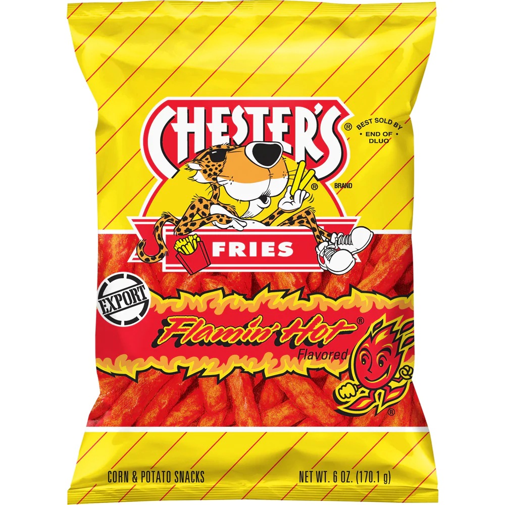 Buy Cheetos Chesters Flamin Fries Hot Potato Chips 170g - MyDeal Australia