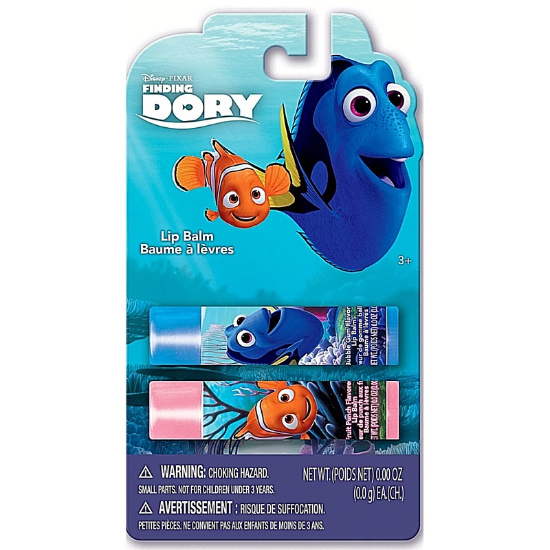 Buy Disney Finding Dory Nemo Lip Balm Bubblegum Flavour Twin Pack - MyDeal