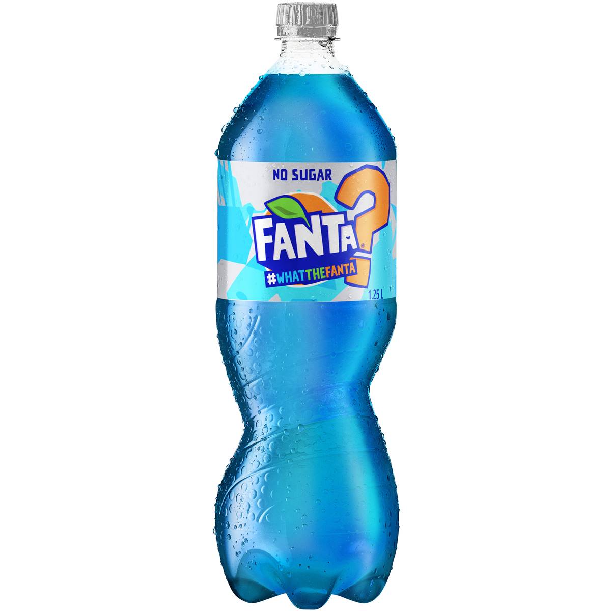 Buy Fanta What The Fanta No Sugar Blue Mystery Flavour Soft Drink ...