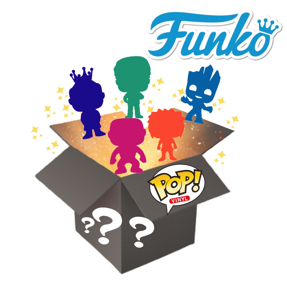 Buy Funko Pop! Vinyl Figures Mystery Surprise Gift Box 5 Pack - MyDeal ...