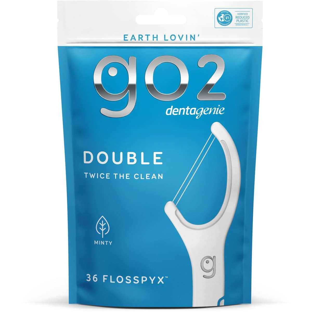 Buy Go2 Dentagenie Double Floss Teeth Picker Sticks Mint Flavour 36 ...
