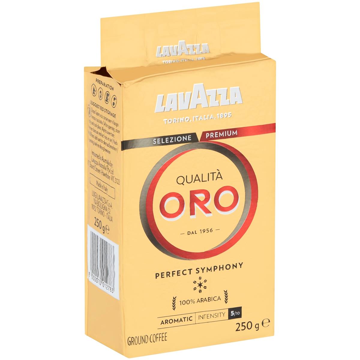 Buy Lavazza Torino Qualita Oro Arabica Ground Instant Coffee Bag 250g ...