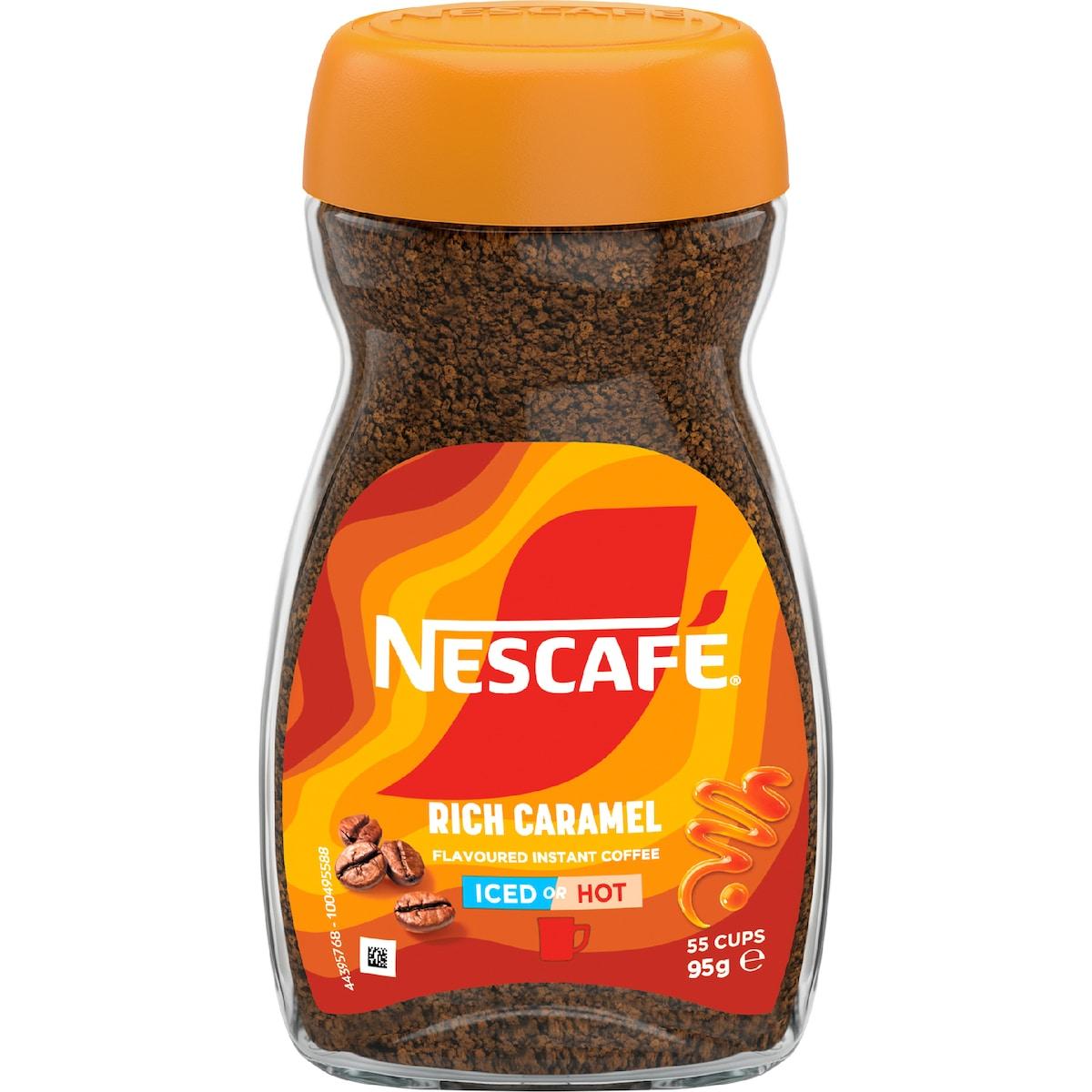 Buy Nescafe Rich Caramel Flavoured Instant Coffee 95g - MyDeal Australia