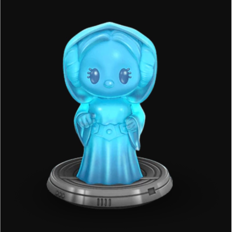 Buy Woolworths Disney Ooshies - Star Wars Princess Leia Hologram - MyDeal