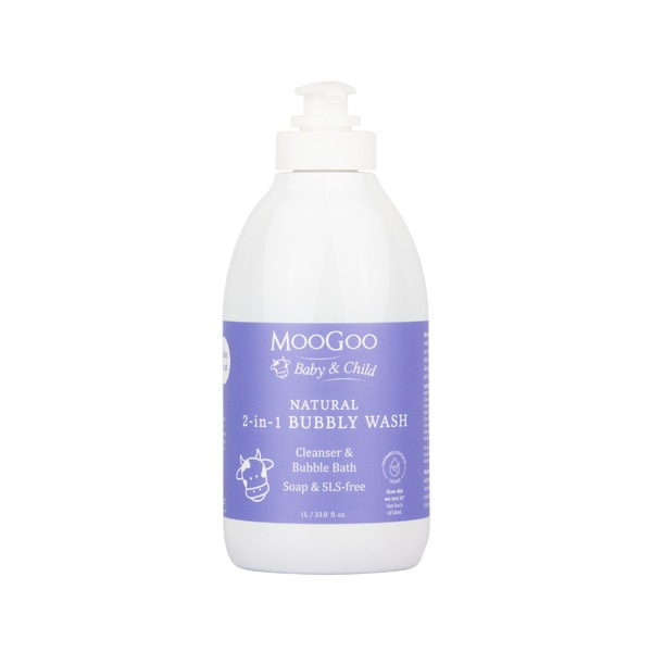 Buy MooGoo Baby 2-in-1 Bubbly Wash 1L - MyDeal Australia