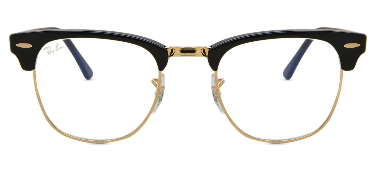 Buy Ray-Ban RB3016 Clubmaster Blue-Light Block 901/BF Unisex Eyeglasses ...