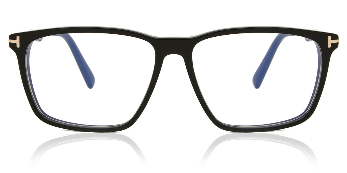 Buy Tom Ford FT5959-B 001 Blue-Light Block Men Eyeglasses - MyDeal ...