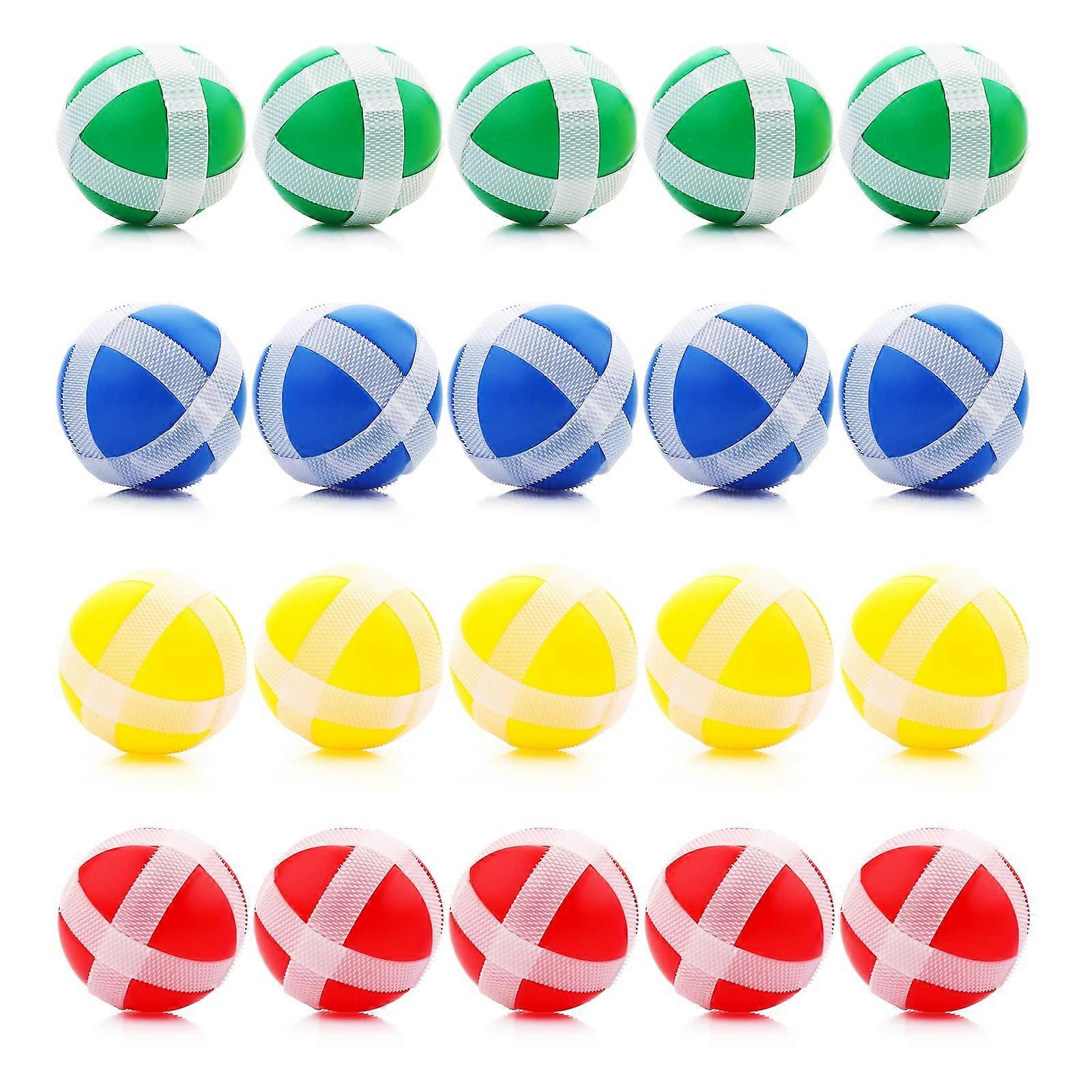 Buy 20 Pcs Hook and Loop Balls, Kids Darts Game Balls 1.3inch - MyDeal ...
