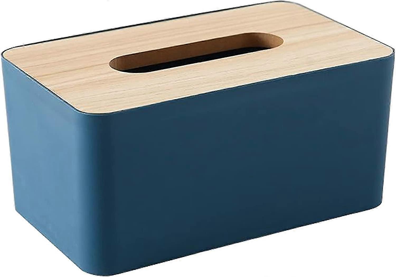 Buy Bamboo Tissue Box, Tissue Box Rectangular Tissue Box Bathroom Wipes ...