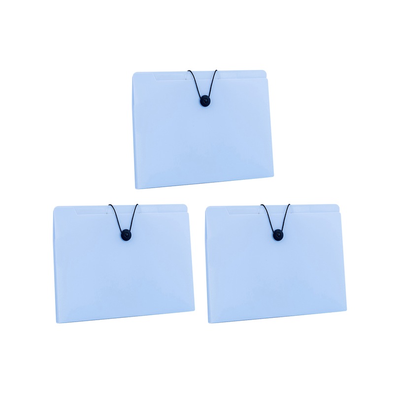 Buy Big Capacity 5-Pocket Expanding File 3pcs, Plastic Expandable File ...