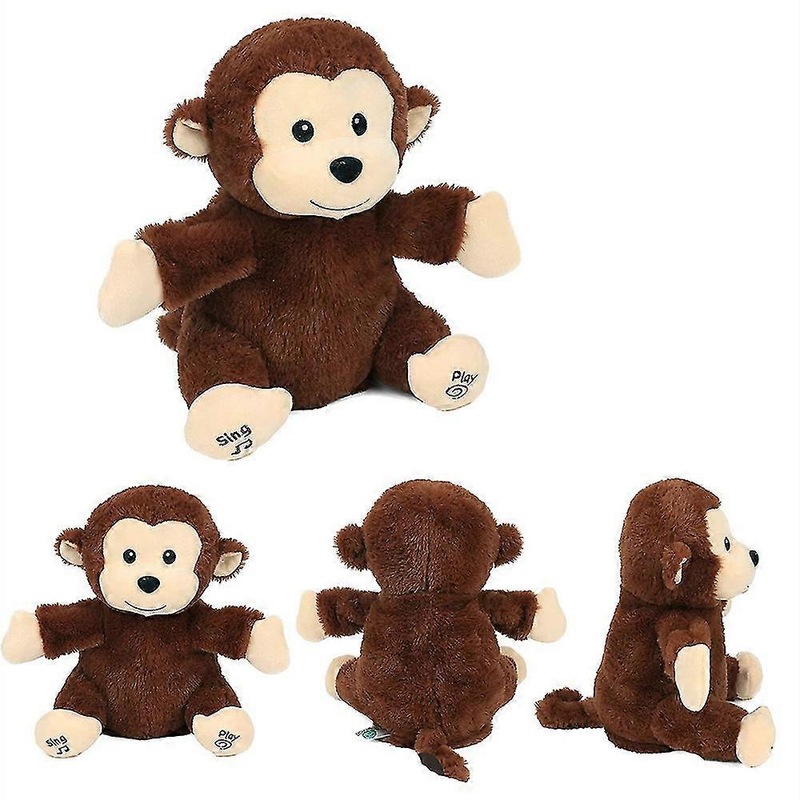 Buy Clapping Monkey Electric Plush Toy Will Sing And Shake Hands Kids ...