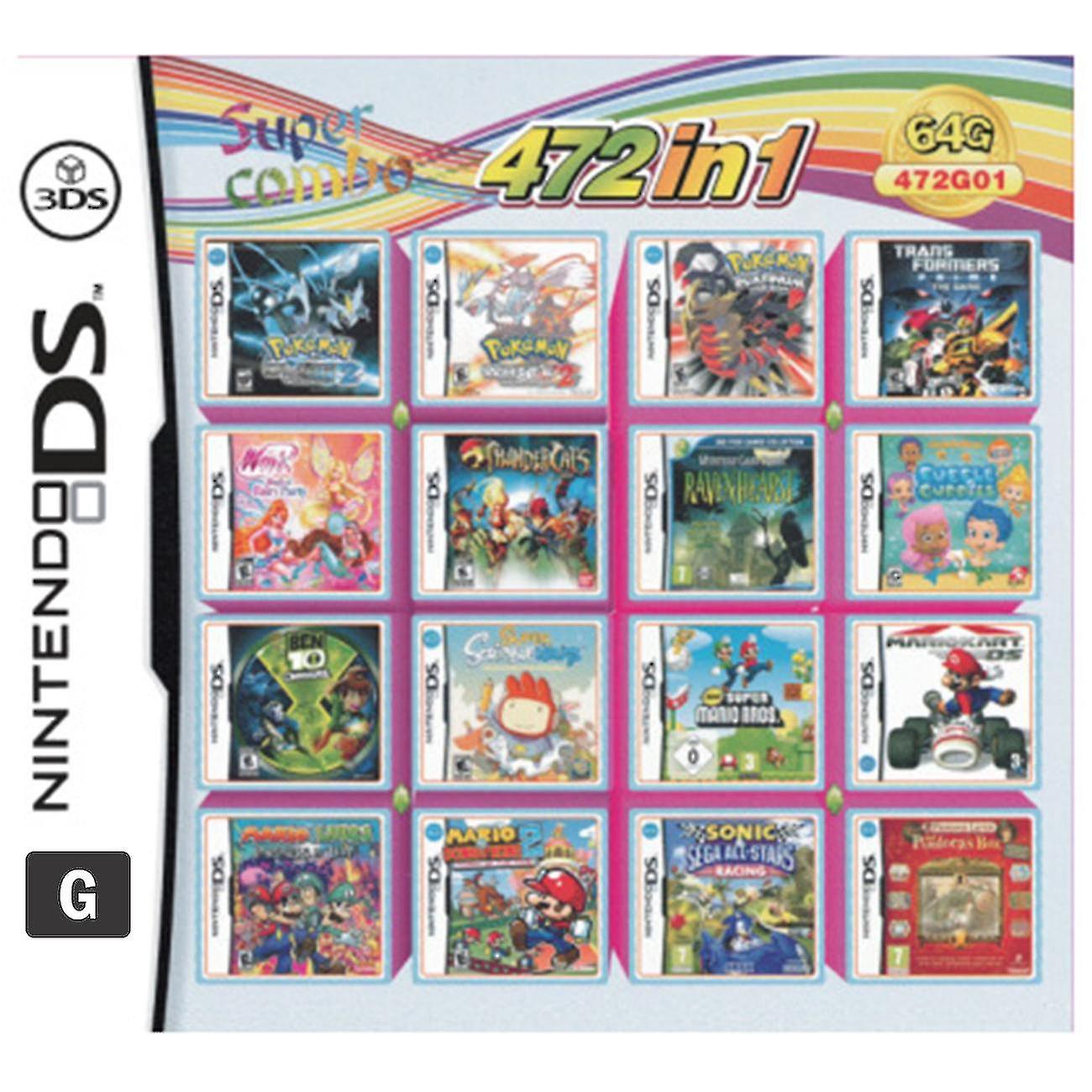 Buy Compilation Game Cartridge Card For Nintendos DS 3DS 2DS Super ...