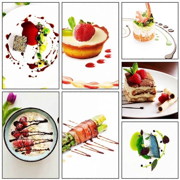 Buy Culinary Drawing Decorating Spoon Set, 2 Pcs Saucier Drizzle Spoons ...