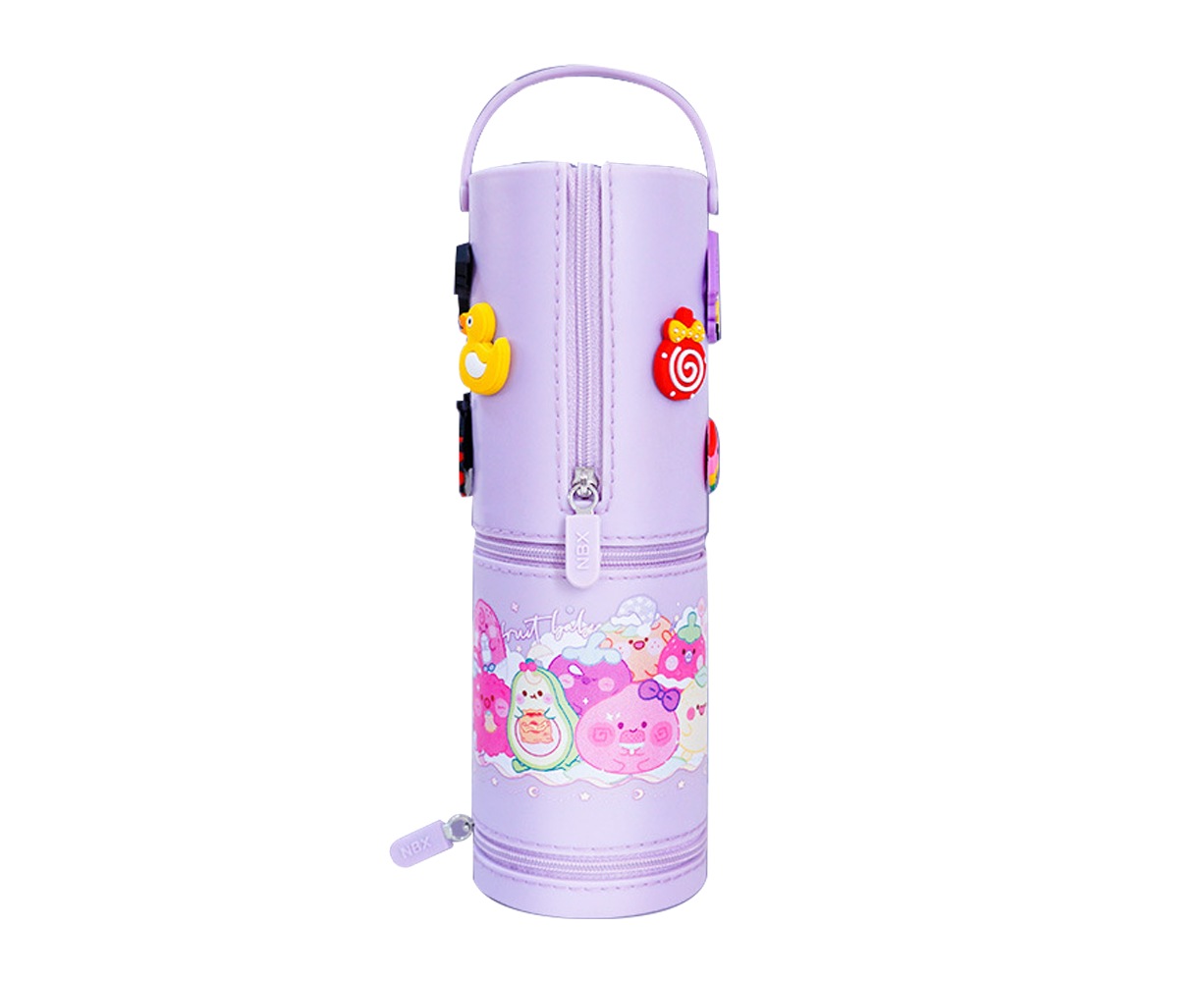 Buy Cute Pen Pounch with Zipper Kawaii Big Capacity Standing Handheld ...