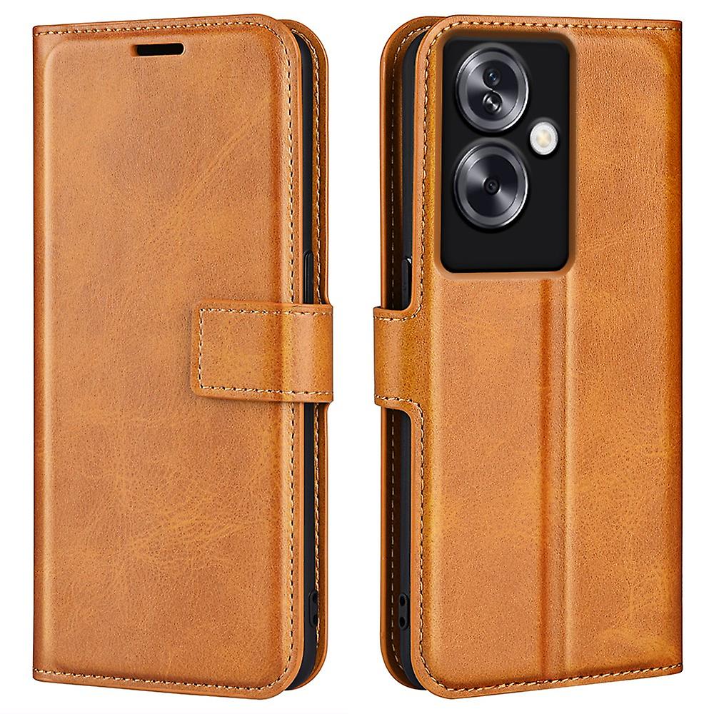 Buy For Oppo A79 5G/A2 5G Case PU Leather Calf Texture Wallet Phone ...