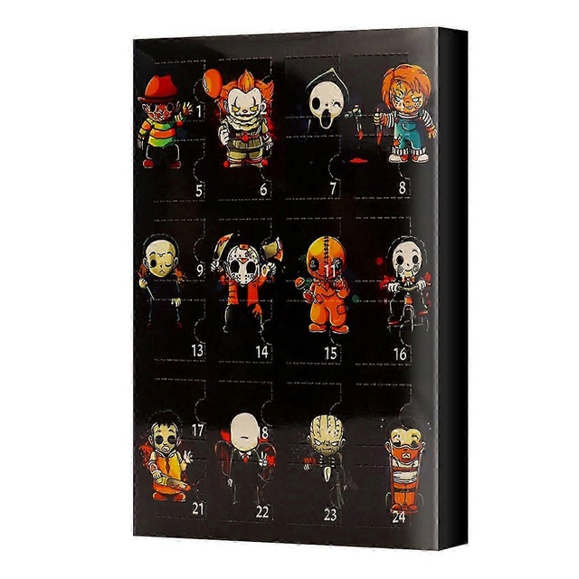 Buy Halloween Advent Calendar Horror Figures Advent Calendar Blind Box ...