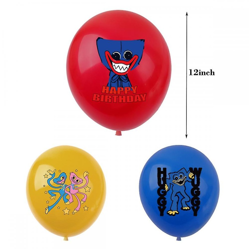 Buy Halloween Poppy Playtime theme Party Decorations Include Happy ...