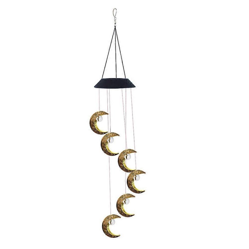 Buy Outdoor Decor Solar System Wind Chime Solar Led Wind Chimes Solar ...