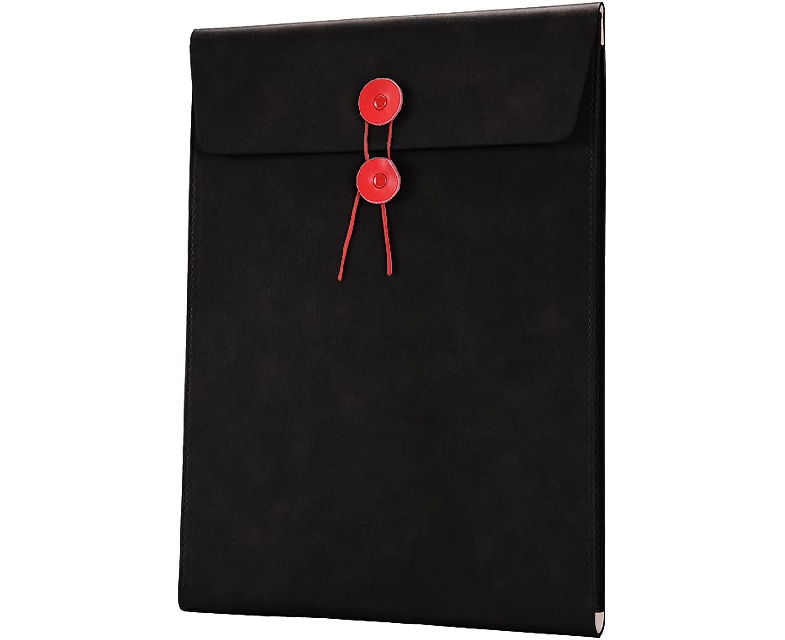 Buy PU Leather A4 File Folder Document Holder Filing Envelope Project ...