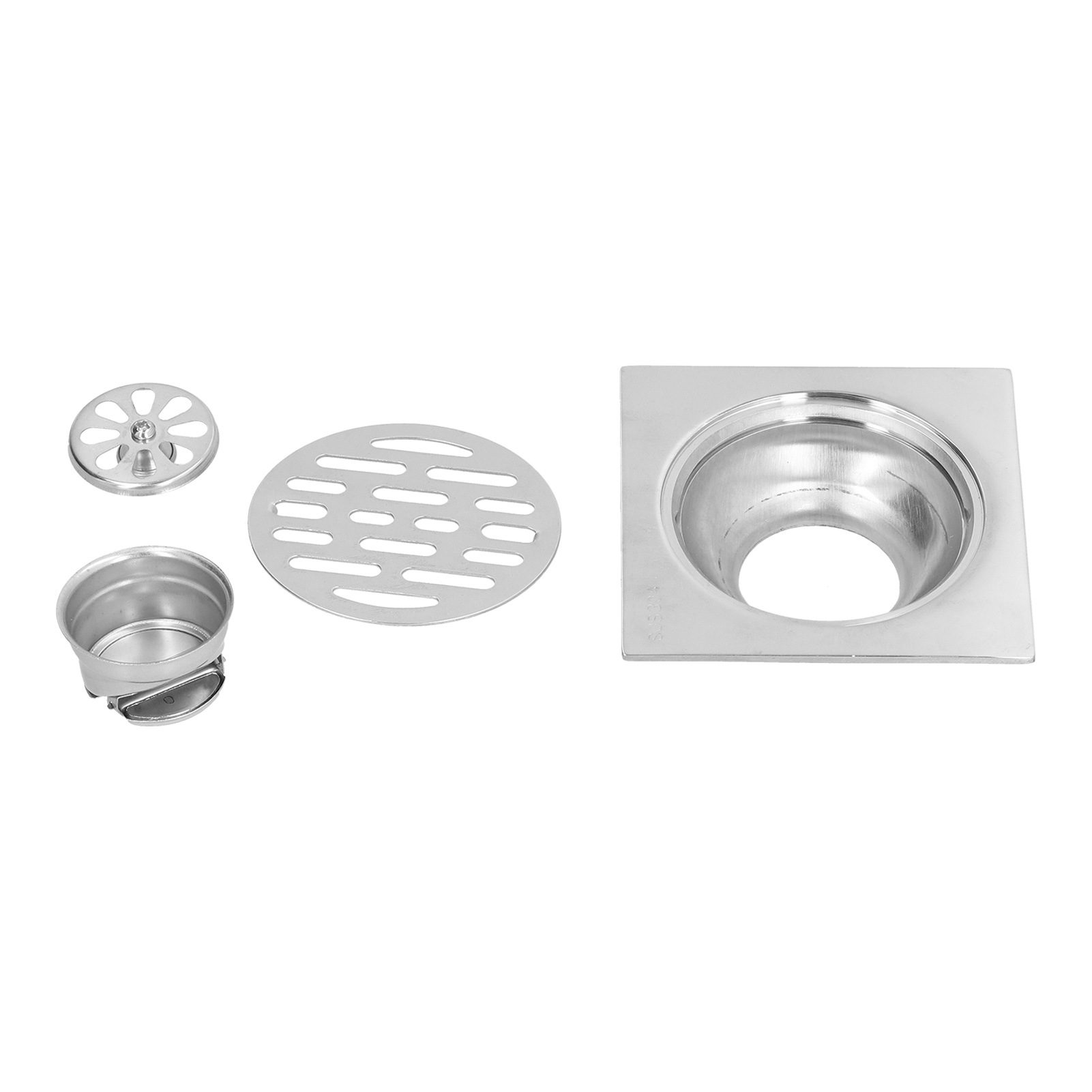 Buy Stainless Steel Floor Drain Self Sealing Washing Machine Floor ...