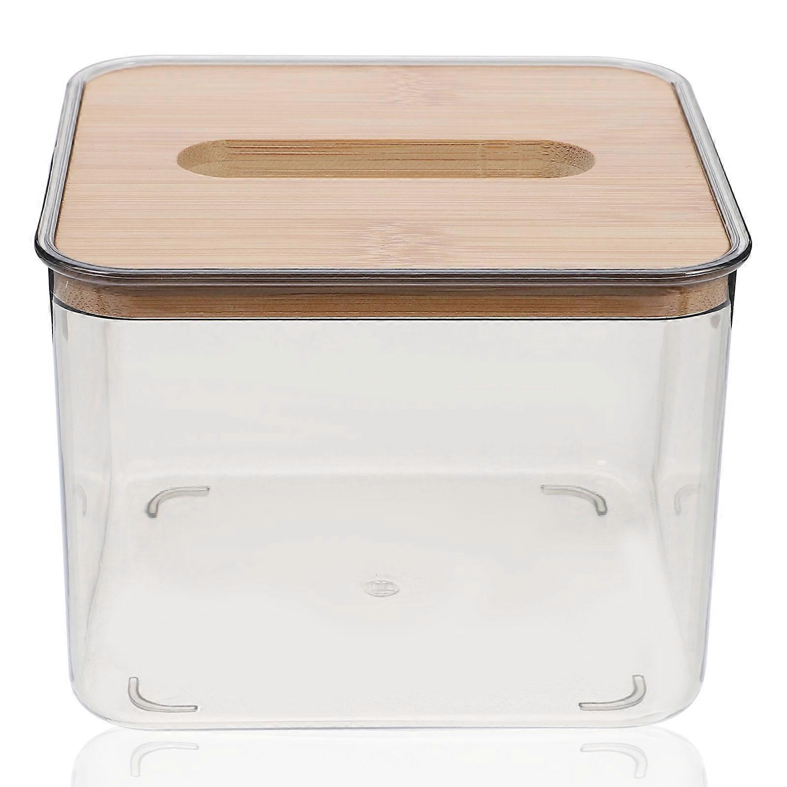 Buy Tissues Cube Box Cover Tissue Box for Car Desktop Tissue Container ...