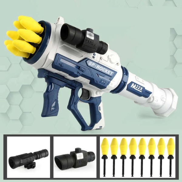 Buy Electronic Toy Gun with Realistic Sound and Light Effects - Soft ...