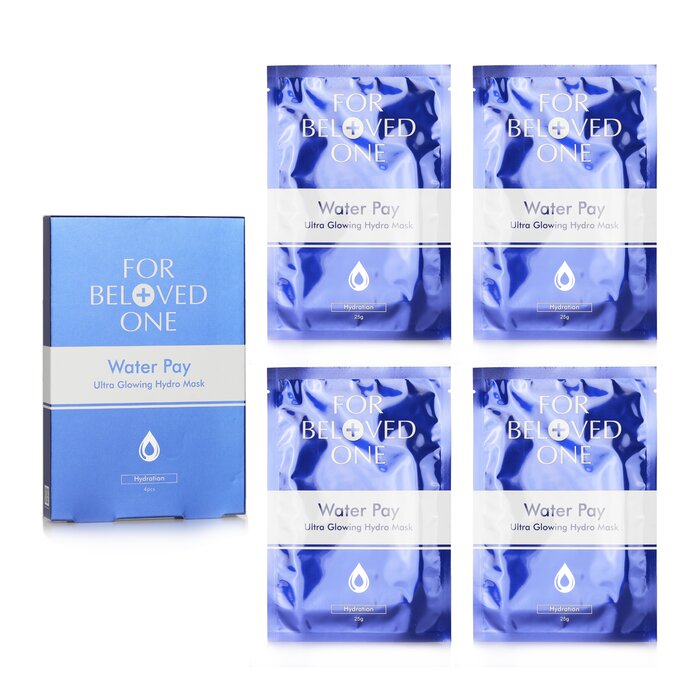 Buy For Beloved One Water Pay Ultra Glowing Hydro Mask 4sheets - MyDeal ...