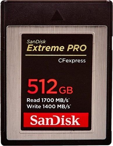 Buy SanDisk Extreme Pro CFexpress Card Type B - 512GB - Black - MyDeal ...