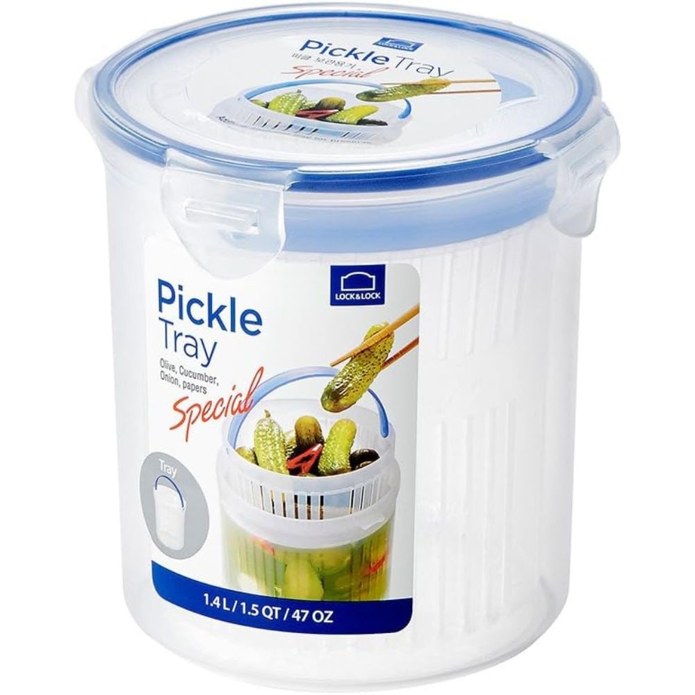 Buy JOYBUY 1.4L Lock & Lock Round Container – With Draining Basket ...