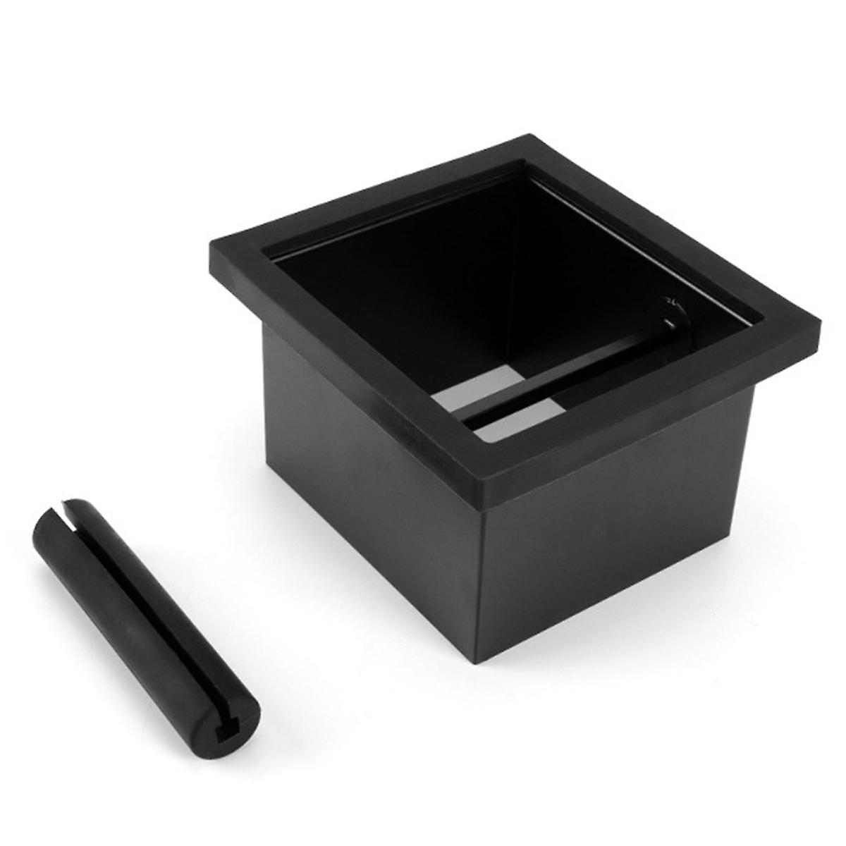 Buy JOYBUY Square Coffee Grounds Knock Box – Desktop Stainless Steel ...