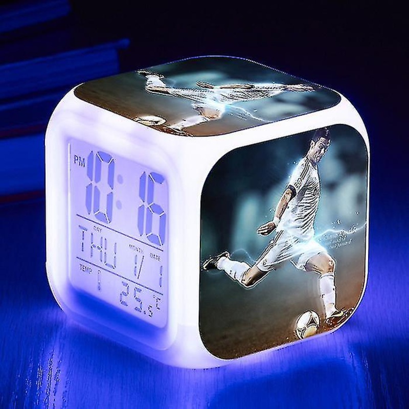 Buy Cristiano Ronaldo Alarm Clock For The World Cup Football League ...