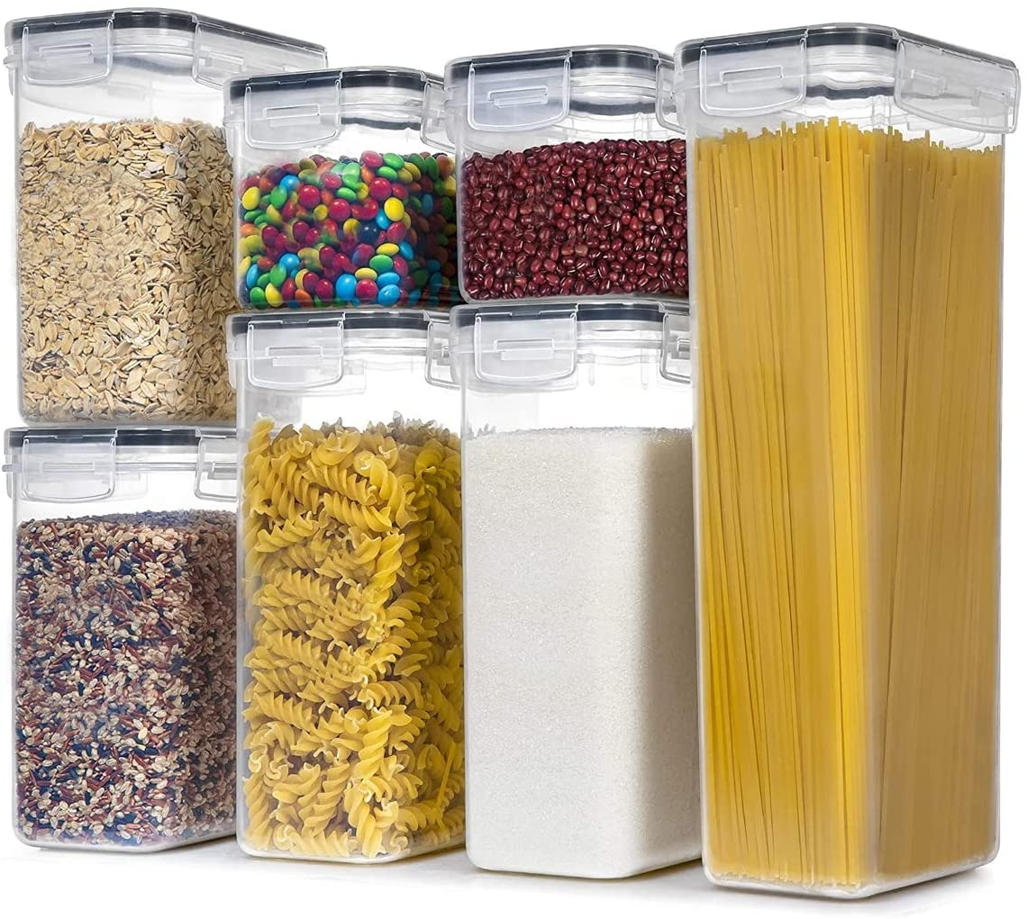 Buy JOYBUY 7-Piece Food Storage Container Set – Plastic, BPA-Free ...