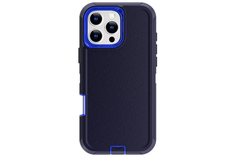 Buy For iPhone 16 Pro Max Shockproof heavy duty case Dark Blue Colour ...