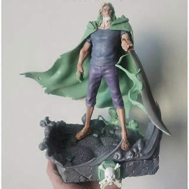 Buy JOUBUY Anime Figurine One Piece Silvers Rayleigh Figure Luffy ...