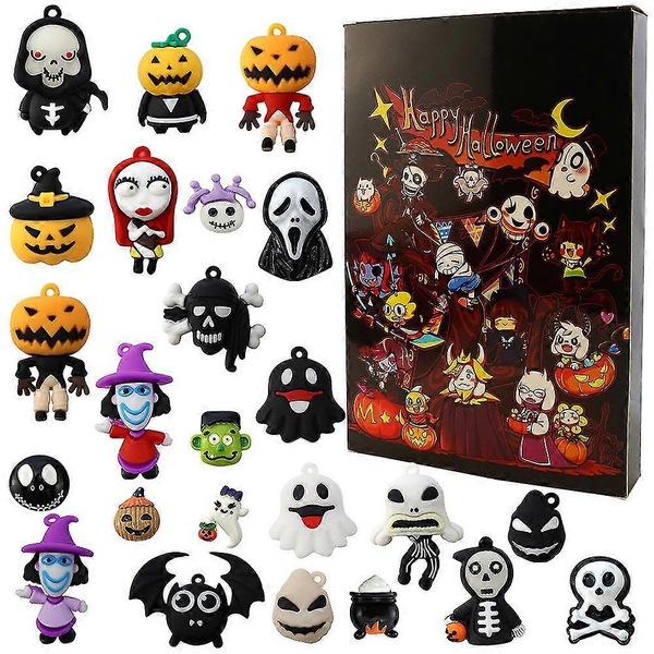 Buy JOYBUY 2025 Horror Nights Gothic Doll Halloween Advent Calendar – 24 Gift Blind Box - MyDeal ...
