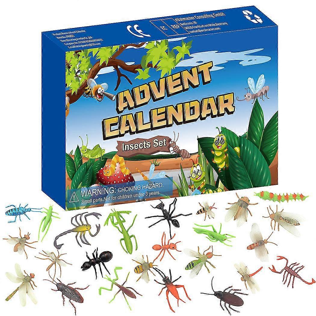Buy JOYBUY 2025 Insect-Themed Christmas Advent Calendar – Blind Box Kit ...