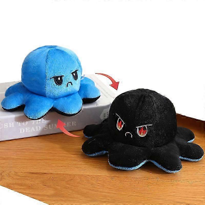 Buy JOYBUY 20cm Reversible Angry Octopus Plush - Cute Stuffed Animals ...