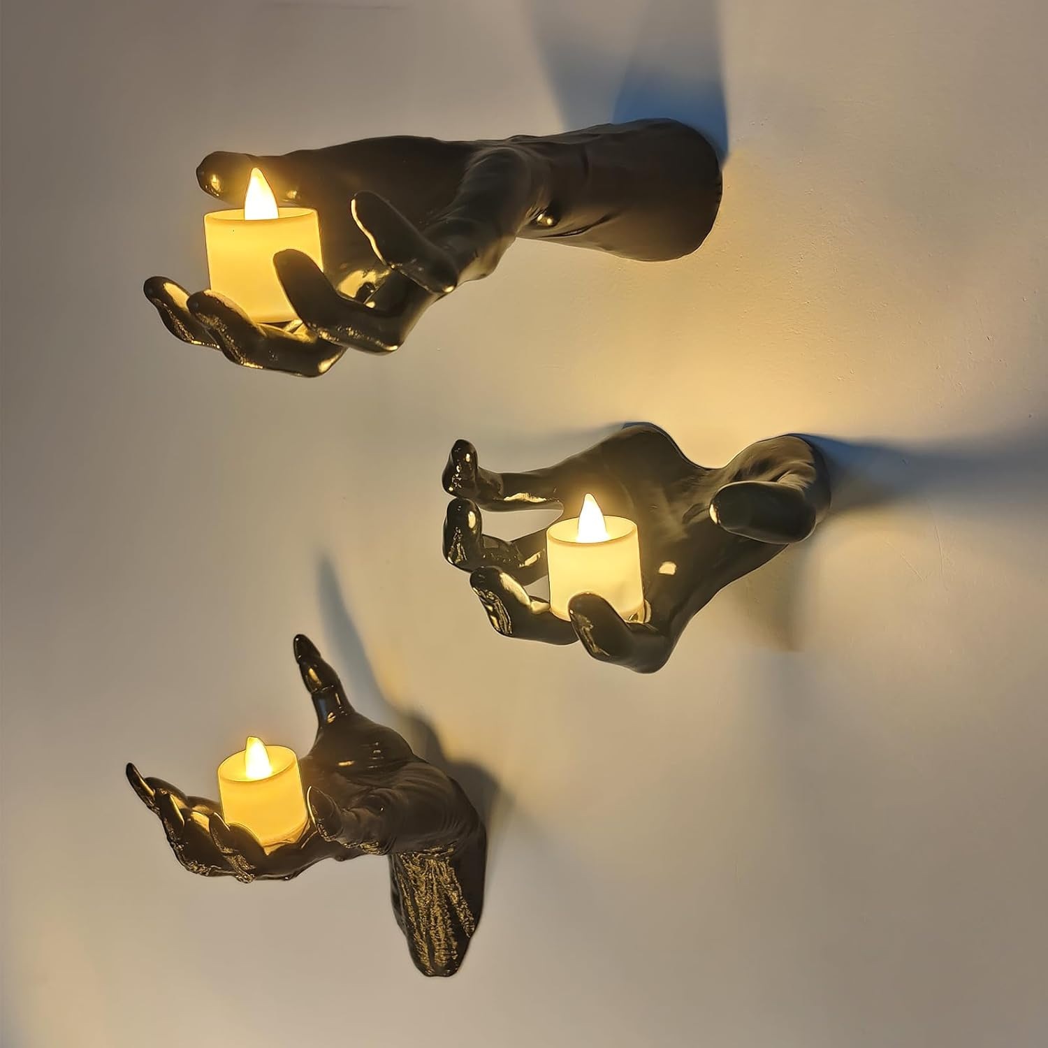 Buy JOYBUY Creepy Wall Hands Decor - Life-Size Candle Holder Gothic ...