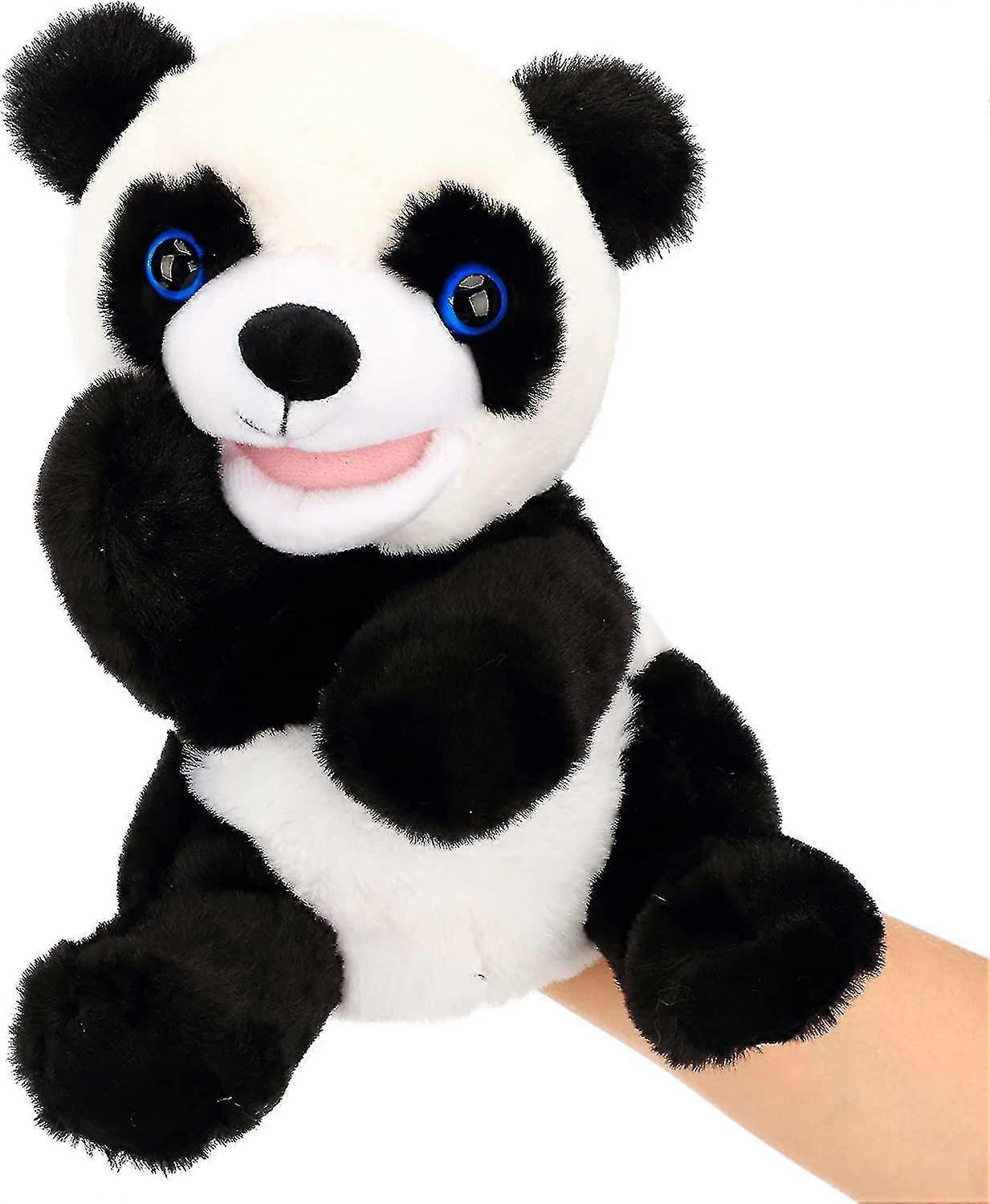 Buy JOYBUY Panda Hand Puppet - Movable Mouth Plush Toy for Storytelling ...