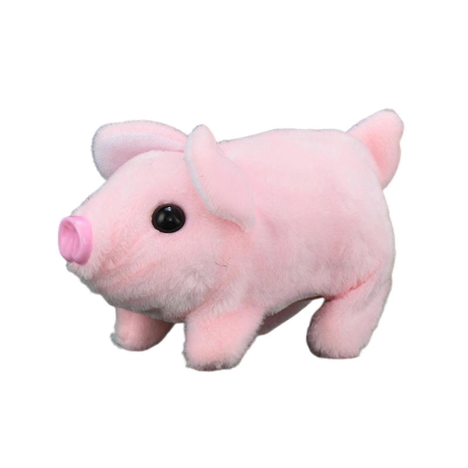 Buy JOYBUY Simulation Walking Piggy Electronic Pet Plush Toy for Baby ...