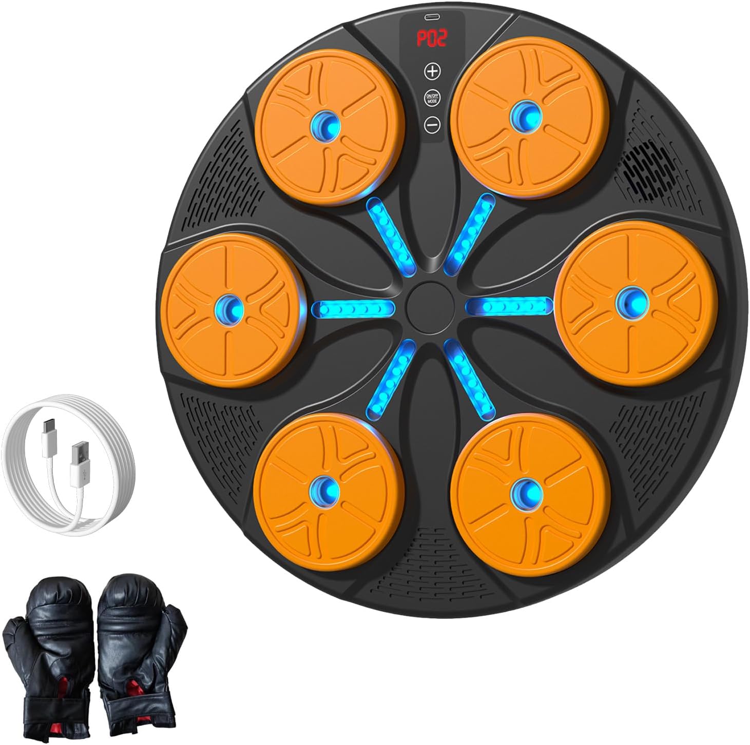 Buy JOYBUY Smart Bluetooth Music Boxing Machine with Gloves – Wall ...