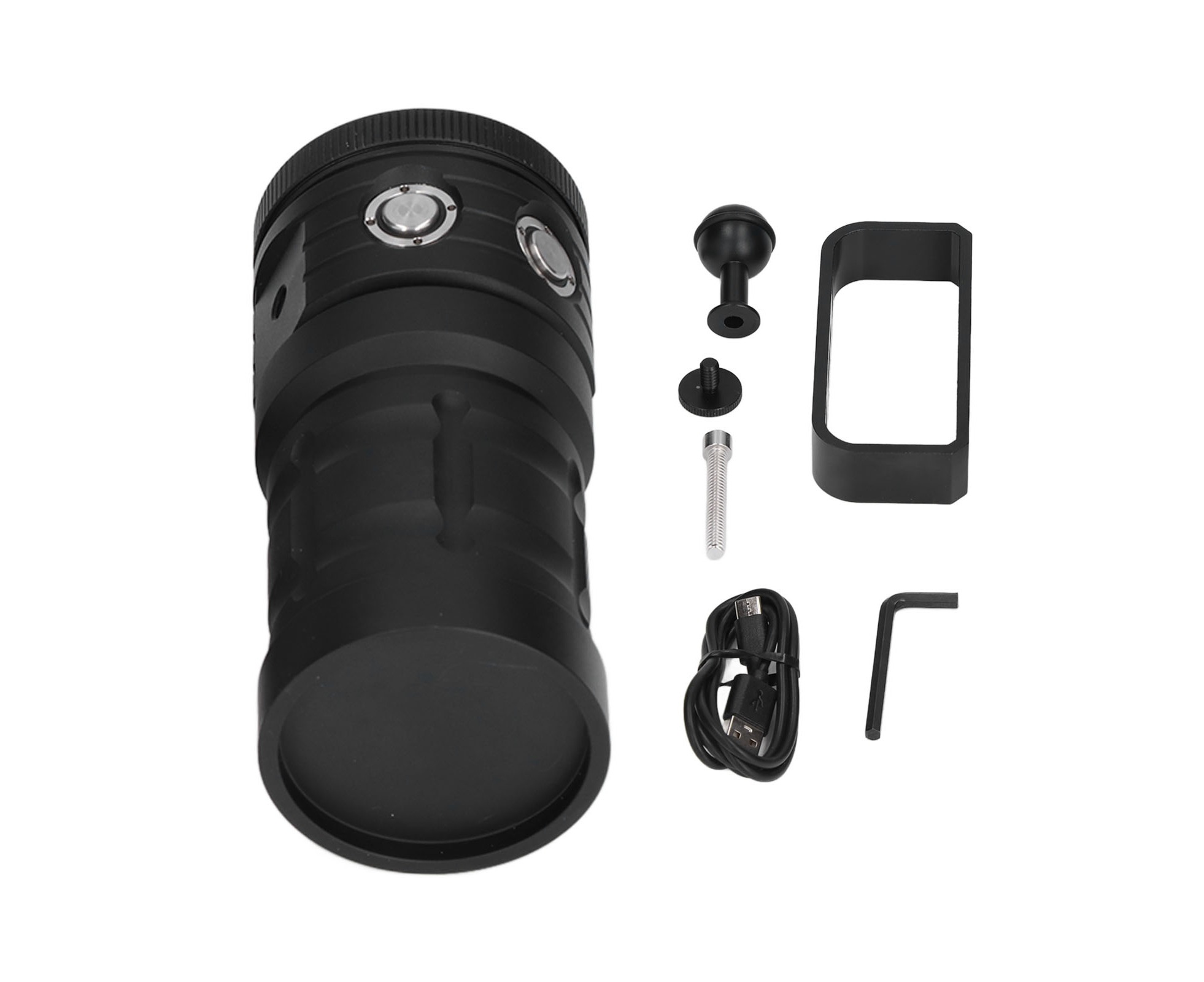 Buy LED IP68 Waterproof Scuba Dive Light Super Bright Flashlight for ...