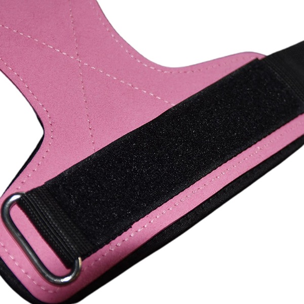 Buy Padded Weight Lifting Wrist Straps with Hooks for Deadlift and Gym - MyDeal Australia